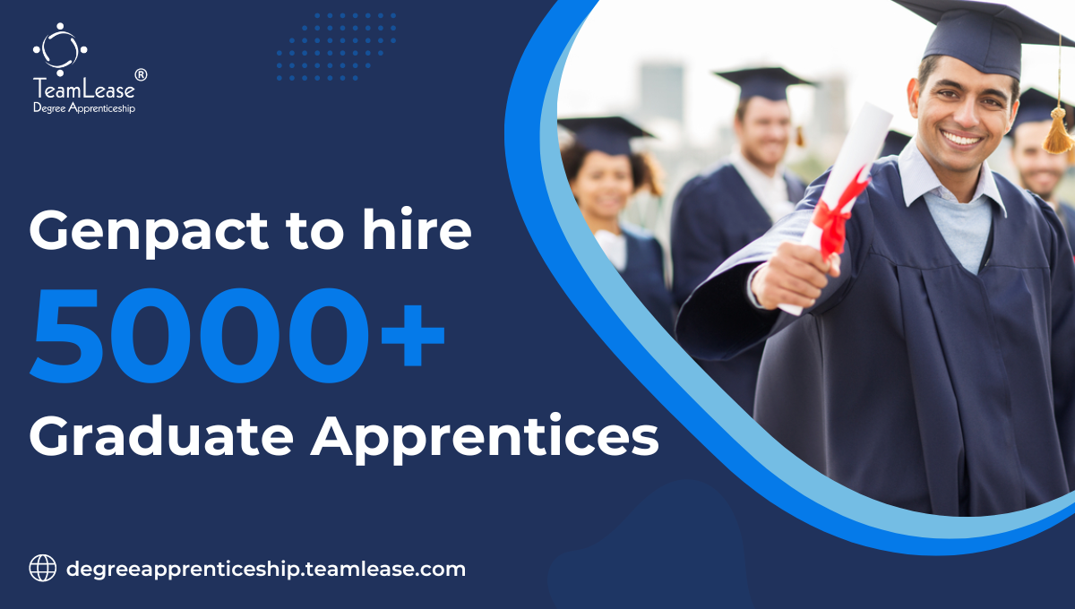 Genpact to Hire over 5000 Graduate Apprentices